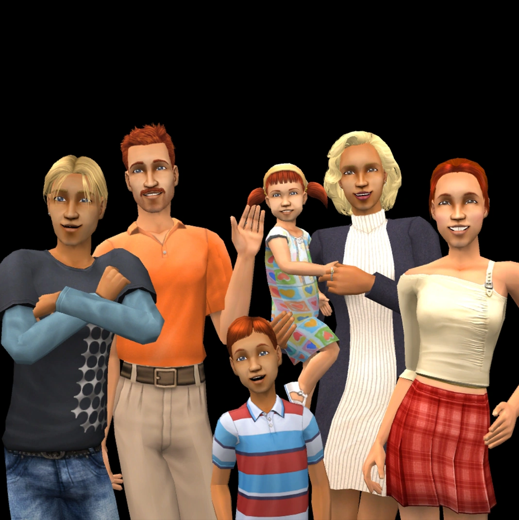 Orange Family | The Sims 2 Bestieville Wiki | Fandom