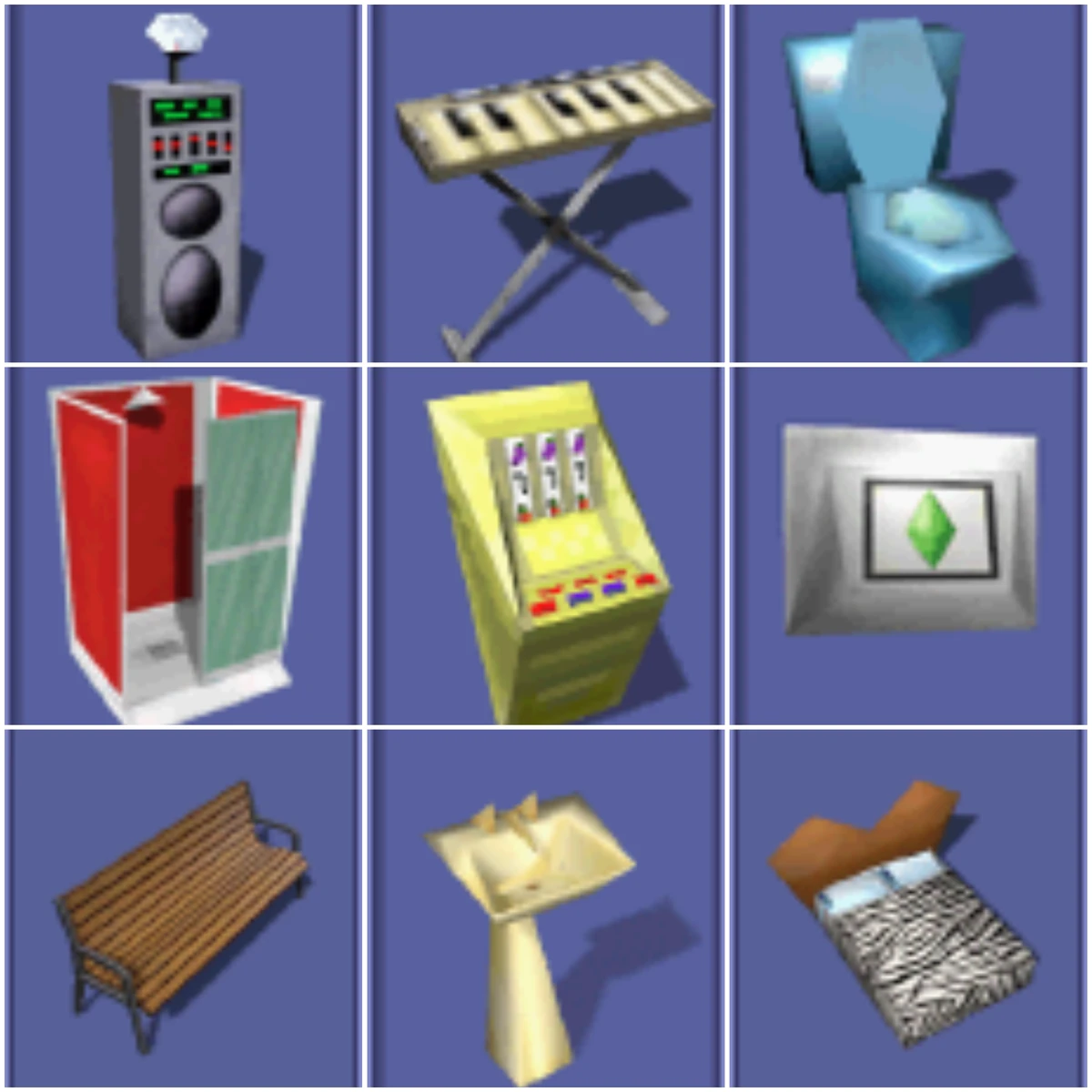 List of objects by location | The Sims 2 DS Wiki | Fandom