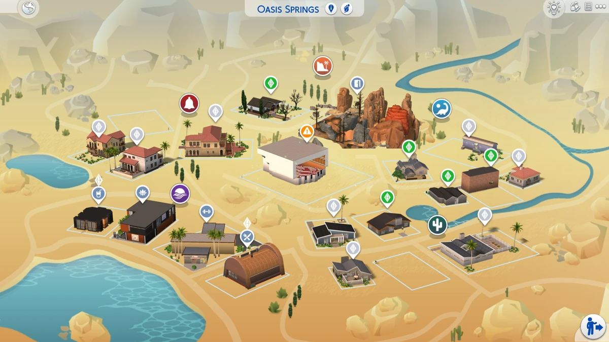 Oasis Springs | The Sims 4 Funny Haha Wiki | Fandom