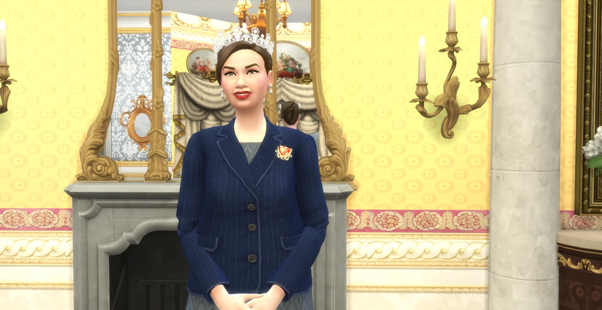 Caroline, The Queen Mother | The Sims Royals Wiki | Fandom