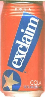 Exclaim Cola | The Soda Wiki | Fandom
