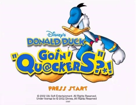 Donald Duck: Goin' Quackers / Voice Sound | The sound resource Wiki ...