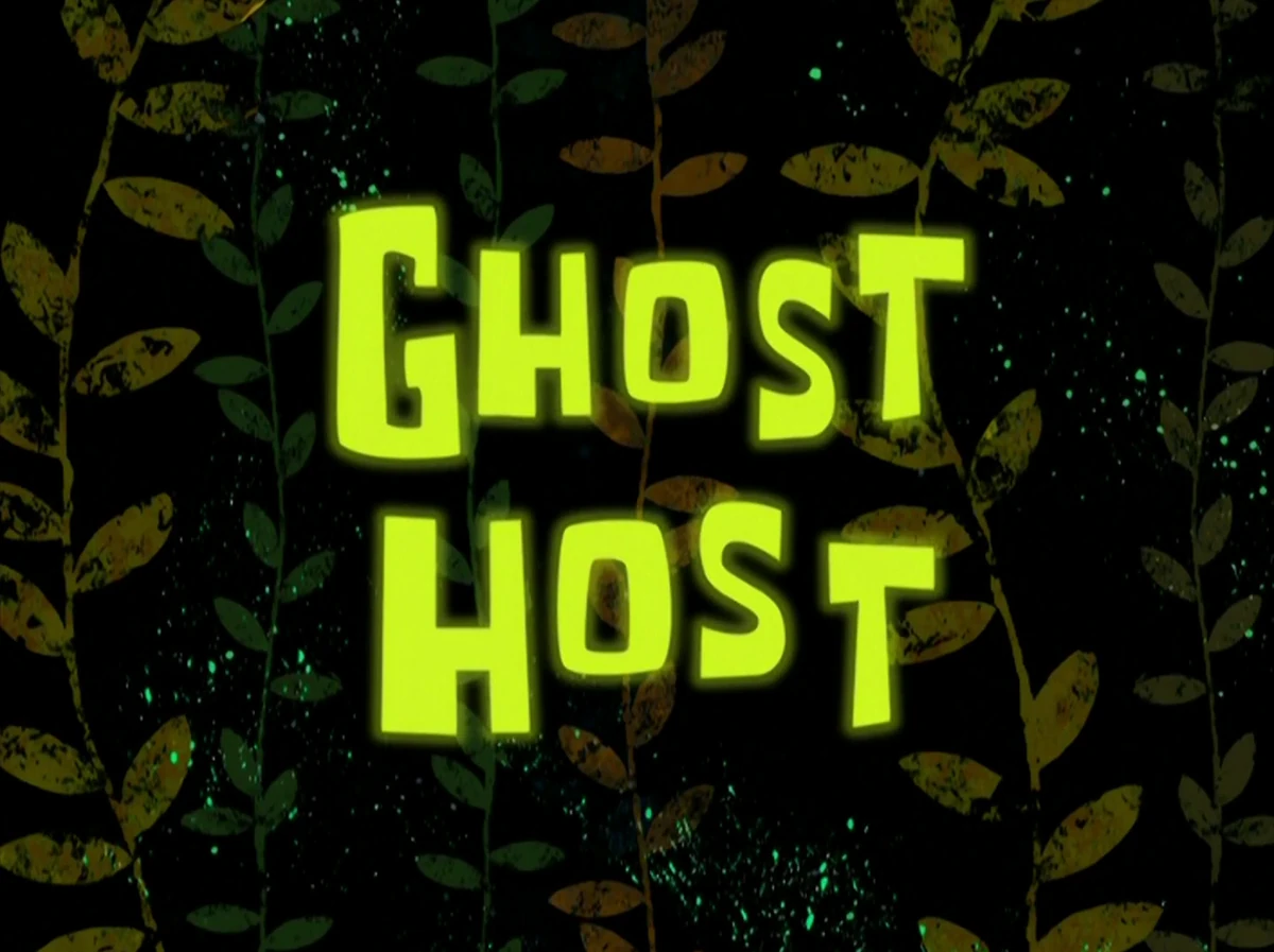 Ghost Host | The SpongeBob Halloween Wiki | Fandom