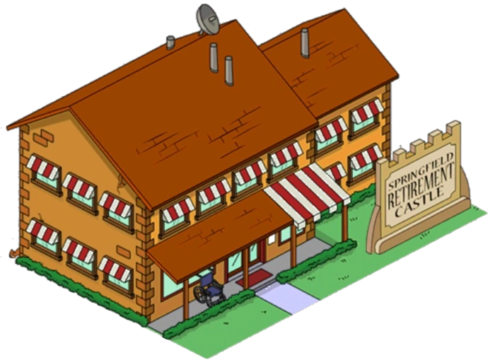 Springfield Retirement Castle | The Simpsons: Springfield Animals Wiki ...