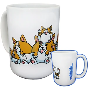 Corgi Pile Mug | The Squishable Wiki | Fandom