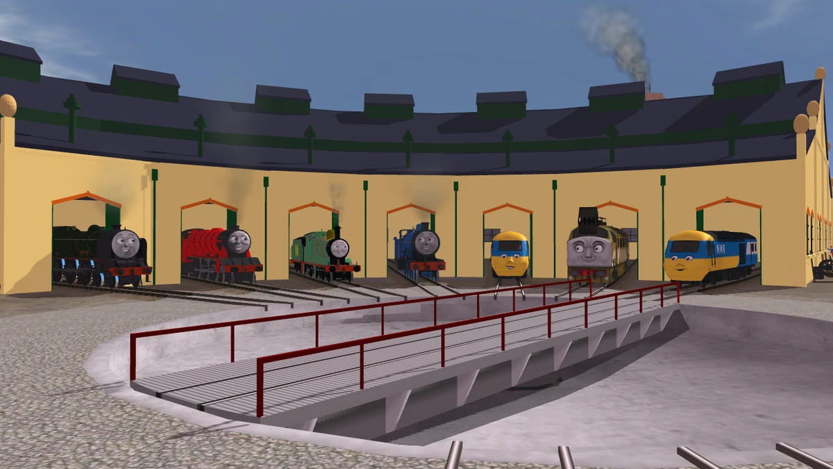 Old Tidmouth Sheds | The Start of Sodor Wiki | Fandom
