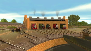 Vicarstown Sheds | The Start of Sodor Wiki | Fandom