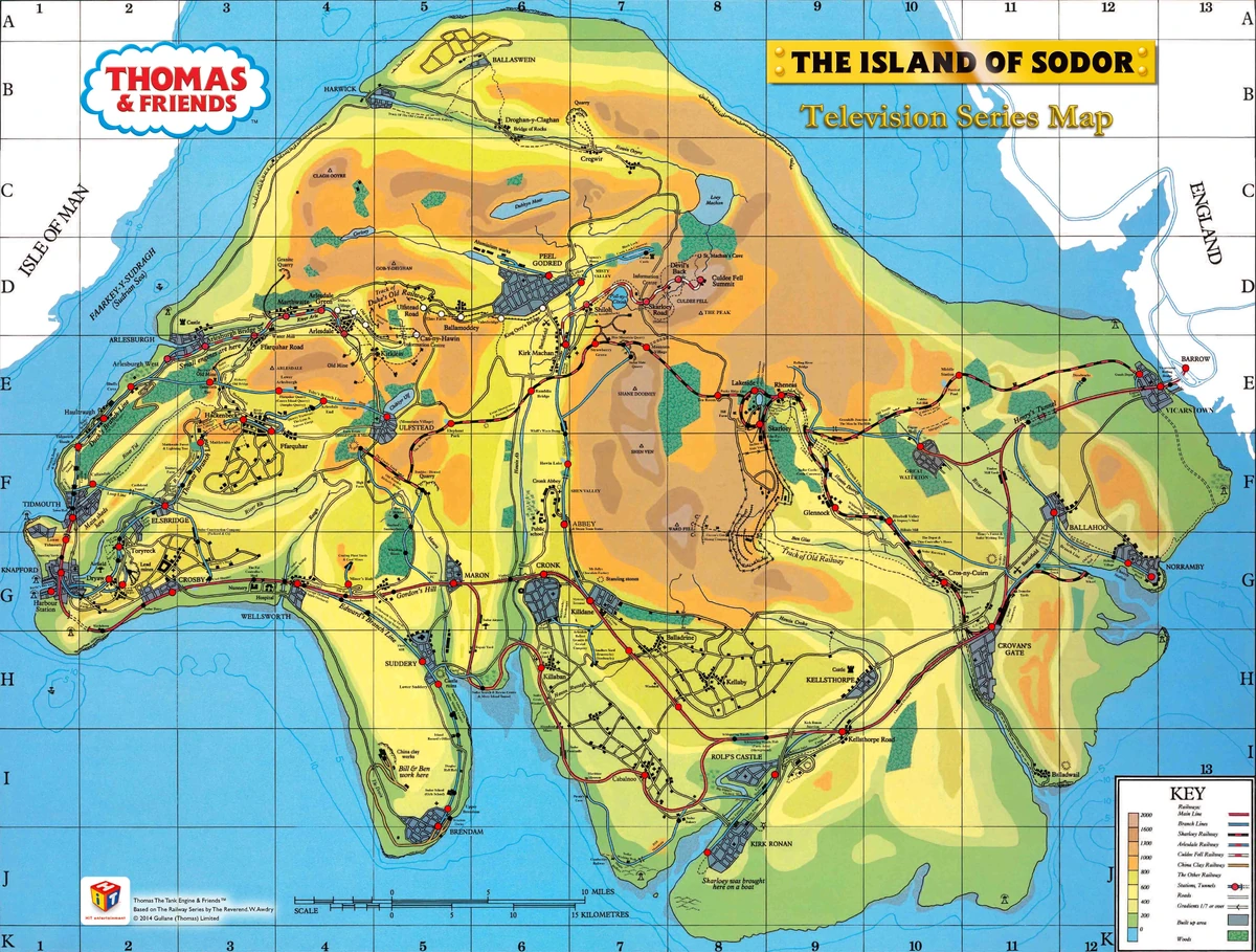 The Island of Sodor | The Start of Sodor Wiki | Fandom