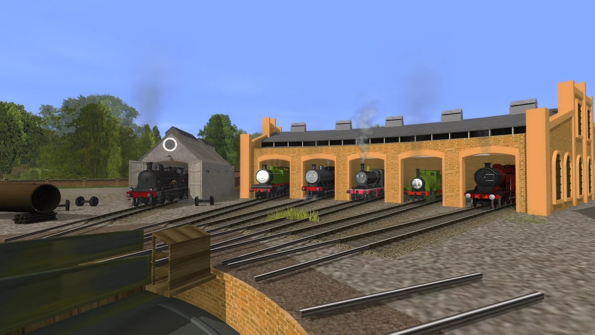 Abbey Sheds | The Start of Sodor Wiki | Fandom