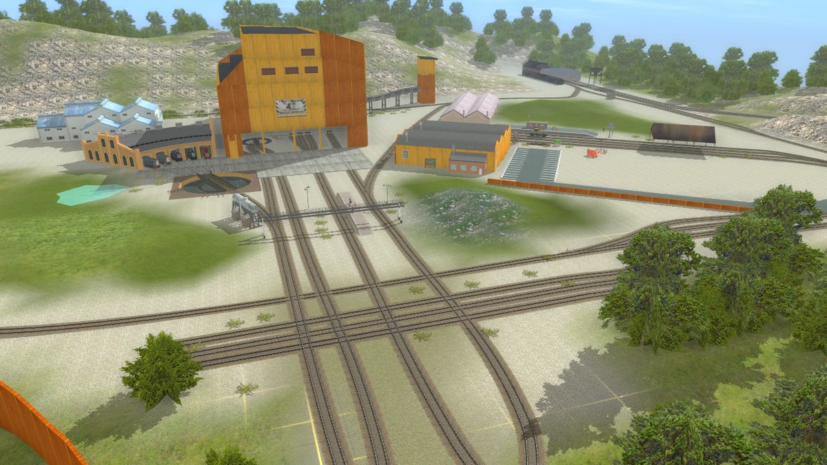 Vicarstown Dieselworks | The Start of Sodor Wiki | Fandom
