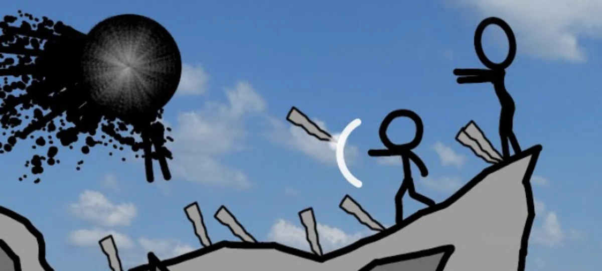 The Cliff 0.5 Part 1 - The First Magician | The Stickworld Wiki | Fandom