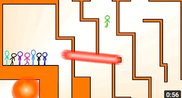 Stick Figure Obstacle Course 11 - Pink vs Sky | The Stickworld Wiki ...