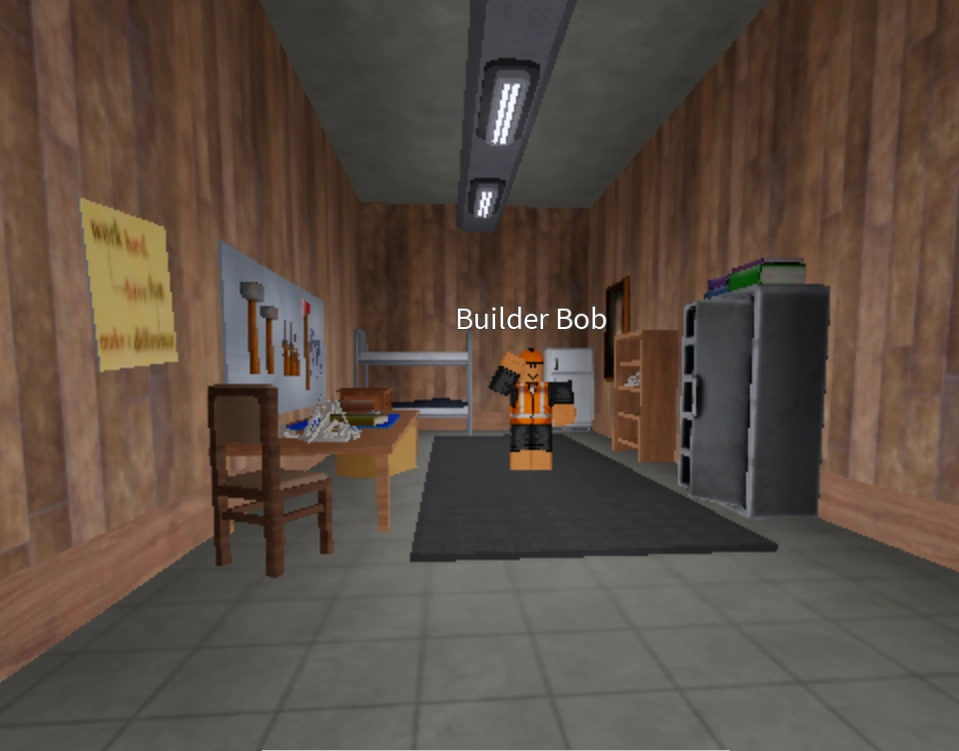 Builder Bob's Workshop | The Storage Roblox Wiki | Fandom