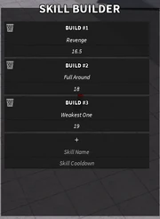 Skill Builder | The Strongest Battlegrounds Rblx Wiki | Fandom
