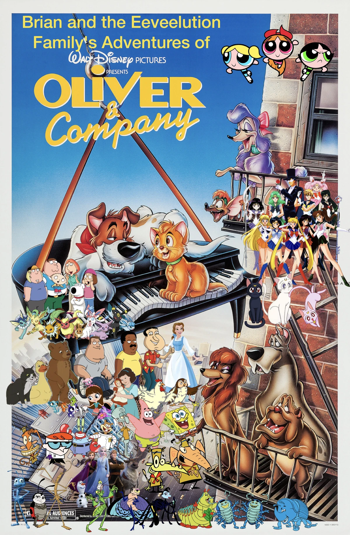 Brian and the Eeveelution Family's Adventures of Oliver & Company | The ...