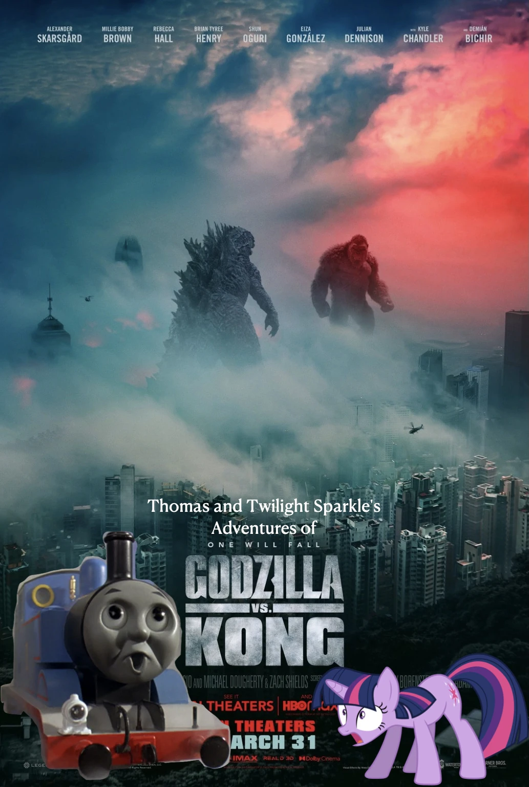 Thomas and Twilight Sparkle's Adventures of Godzilla vs. Kong | The ...