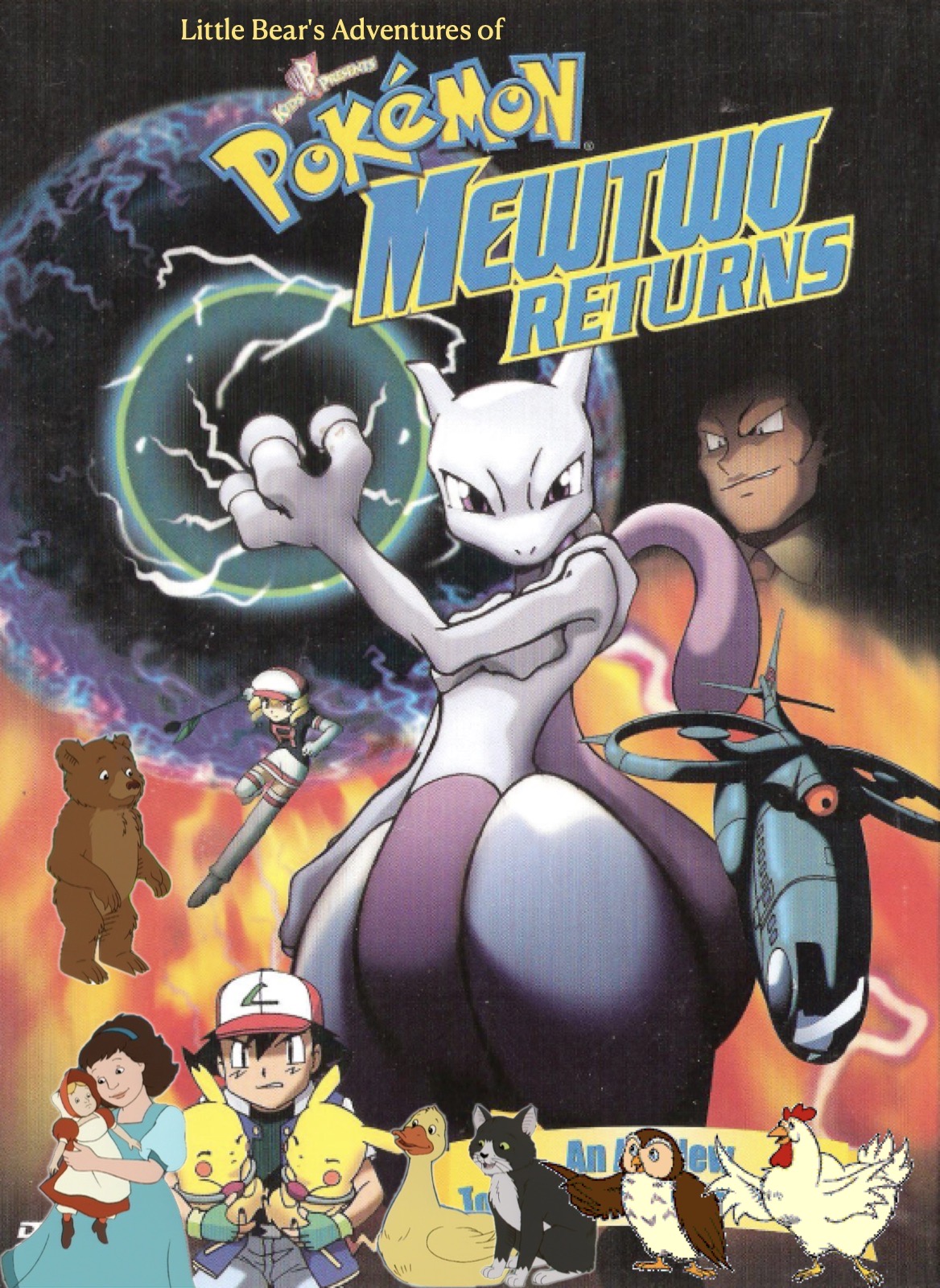 Little Bear's Adventures of Pokémon: Mewtwo Returns | The Stuingtion ...