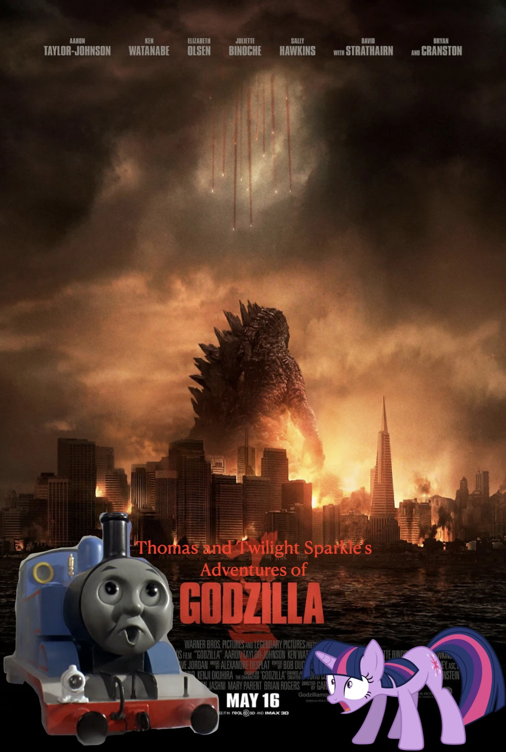 Thomas and Twilight Sparkle's Adventures of Godzilla | The Stuingtion ...