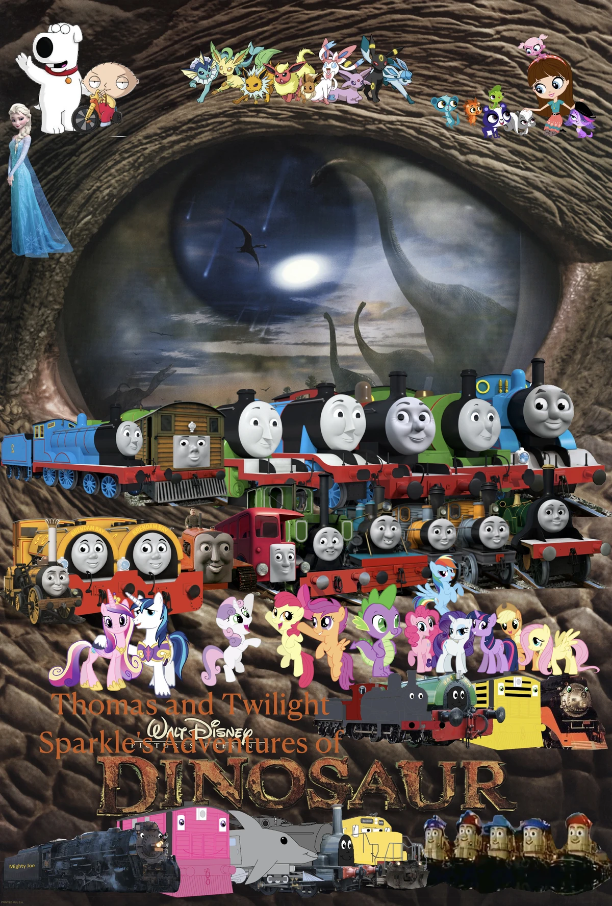 Thomas and Twilight Sparkle's Adventures of Dinosaur | The Stuingtion ...