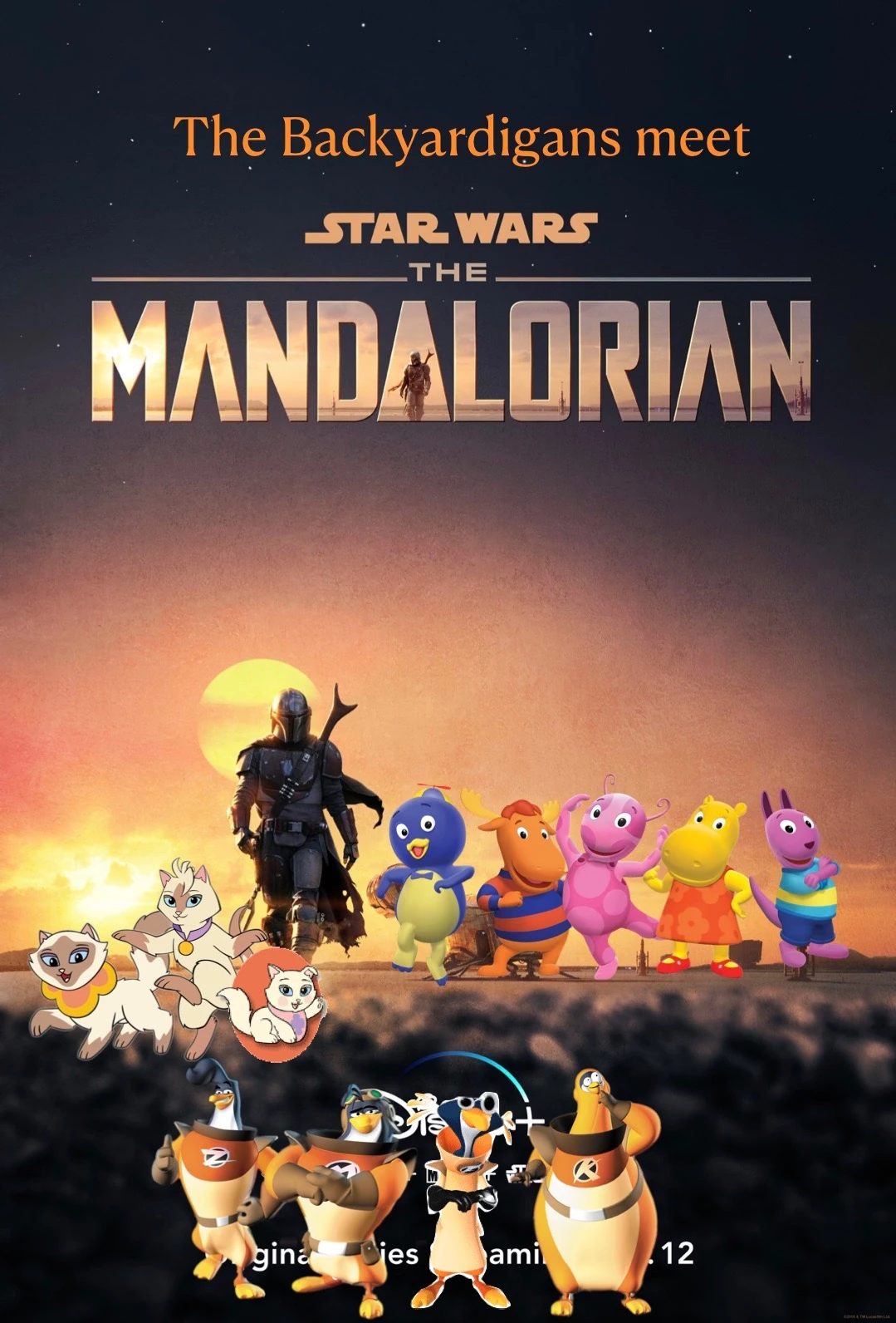 The Backyardigans meet The Mandalorian | The Stuingtion And Hiatt Grey ...