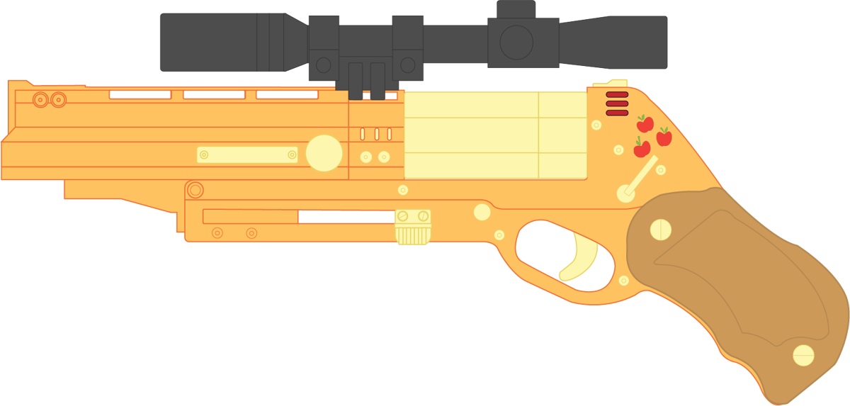 Applejack's Blaster Pistol | The Stuingtion And Hiatt Grey Cinematic ...