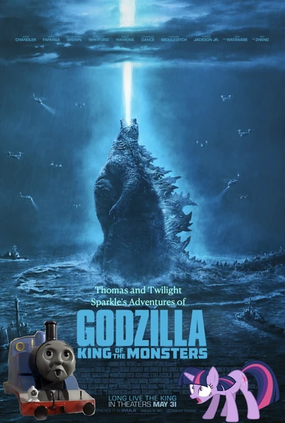 Thomas and Twilight Sparkle's Adventures of Godzilla: King of the ...
