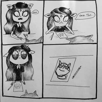 Comic No.2 - Portraiture with Claire & Edgar | The Summoning Wiki | Fandom