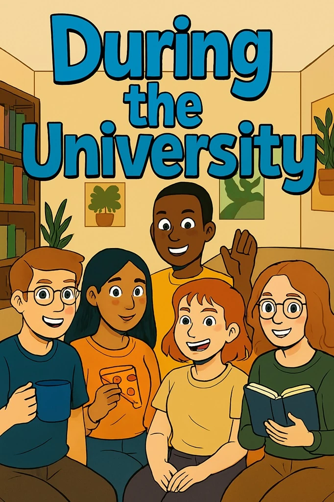 During the University | The Super Fandub & Dubbings Wiki | Fandom