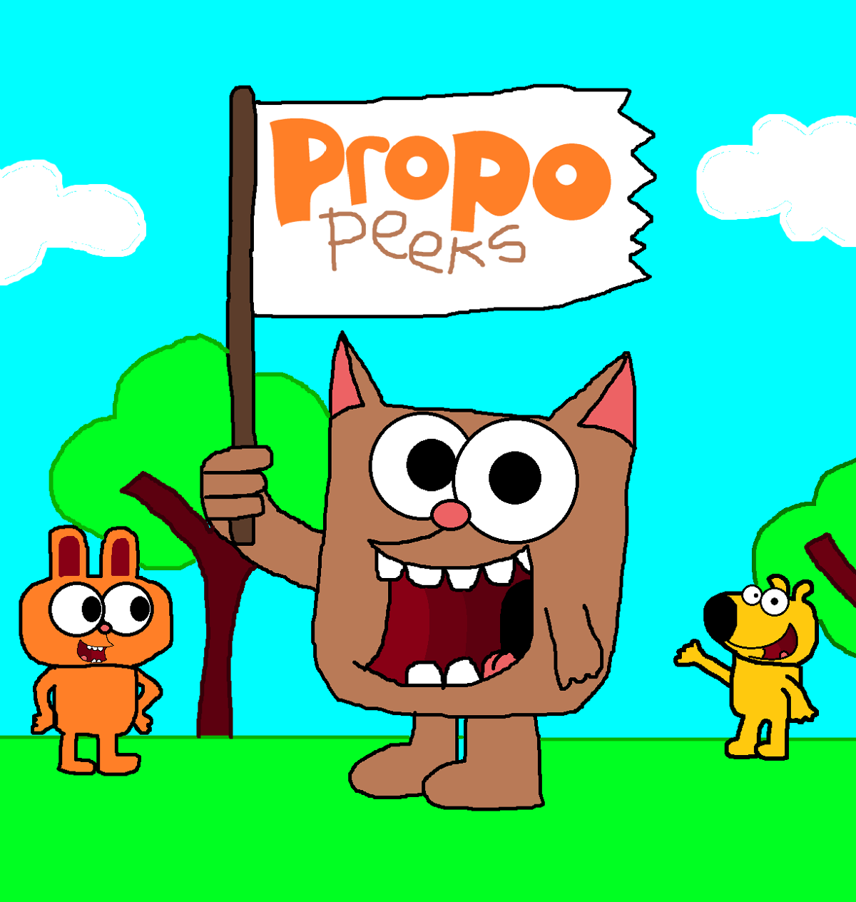 Propo Peeks | The Super Fandub & Dubbings Wiki | Fandom