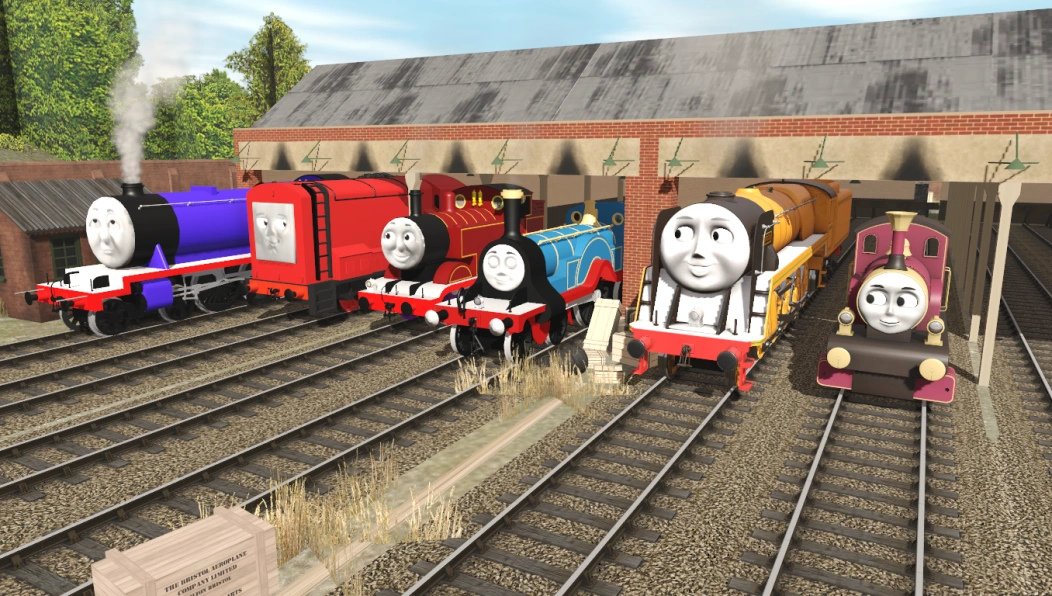 Knapford Sheds | The Tales of Henry the Green Engine version two Wiki ...