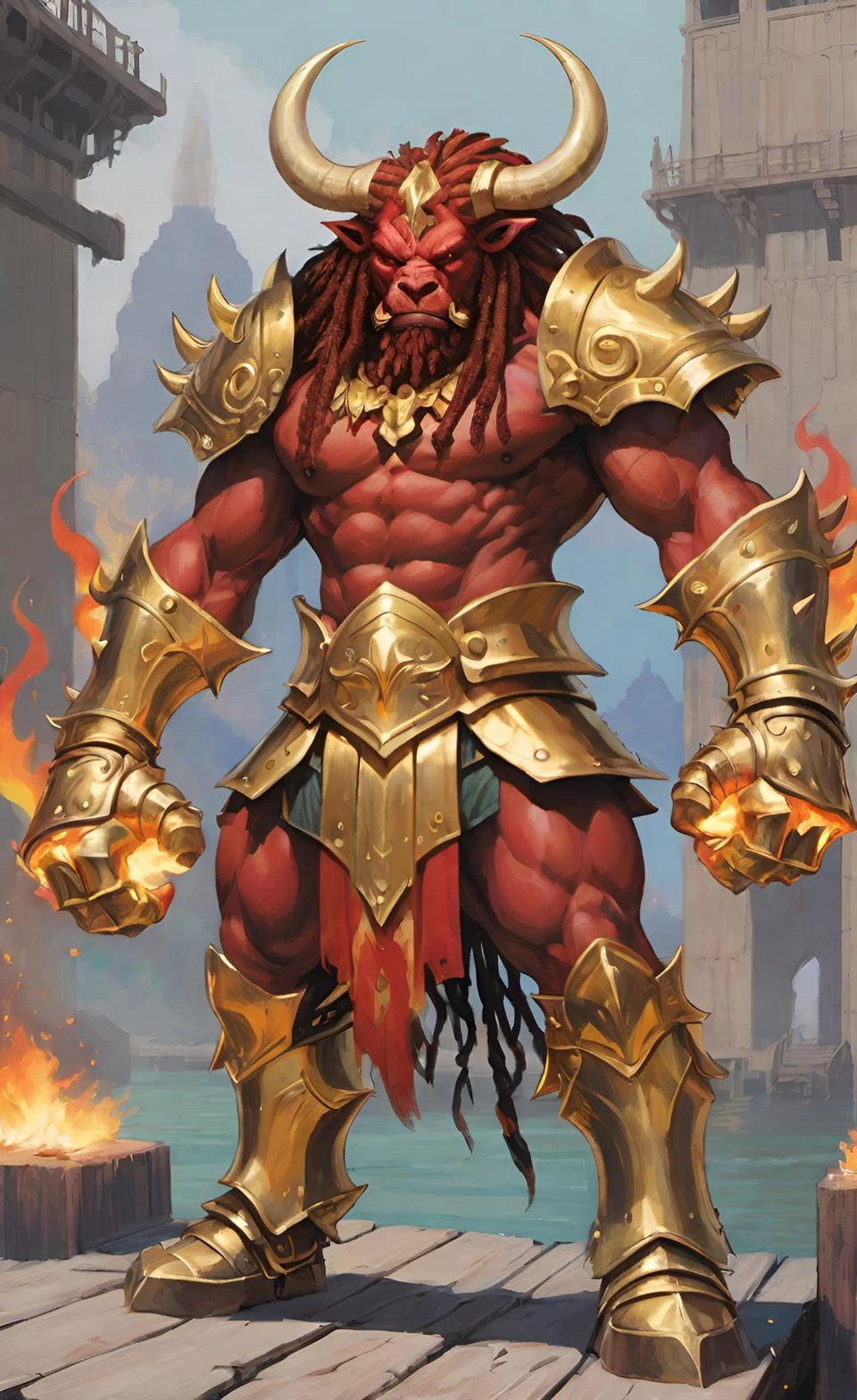 Pyrotaurs | The Talisman Series by Brett Salter Wiki | Fandom