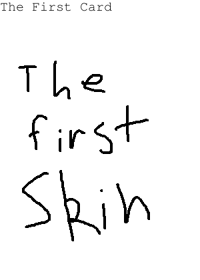 The First Card | The Parallelogram TCG Wiki | Fandom