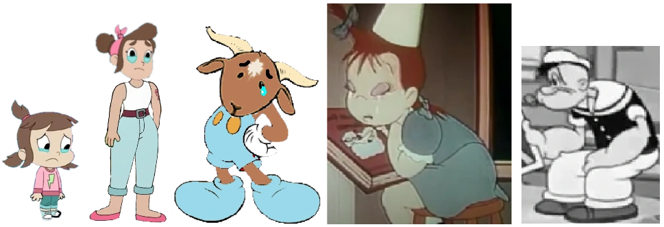 Audrey Bertha and her mom tearfully while comforting Gussy Goat, Little ...