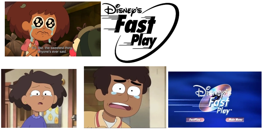 Anne Boonchuy and her parents tearfully while seeing Disney's Fast Play ...