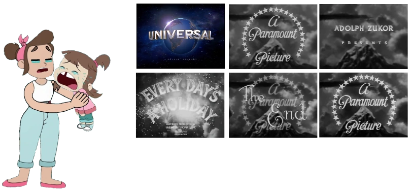 Audrey Bertha and her mom crying while seeing current Universal prints ...