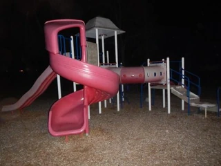 Level 6. "Nighttime Outdoor Aesthetic Playground" | The Thebackrooms ...