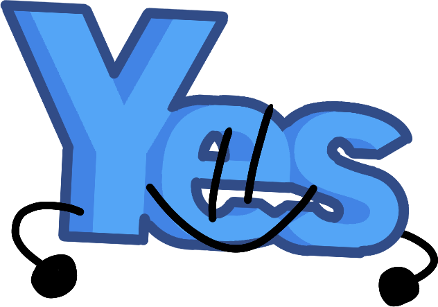 Blue Yes | Kirb08 Mrls Wiki | Fandom