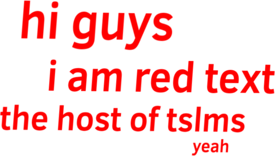 Red Text | Kirb08 Mrls Wiki | Fandom