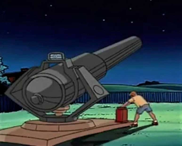 Human Bullet's cannon | The Tick Animated Wiki | Fandom