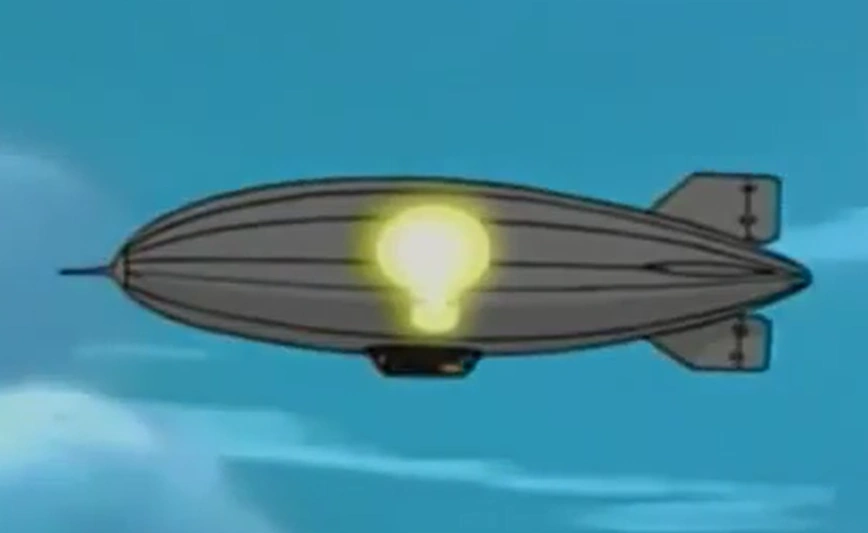 Idea Men blimp | The Tick Animated Wiki | Fandom