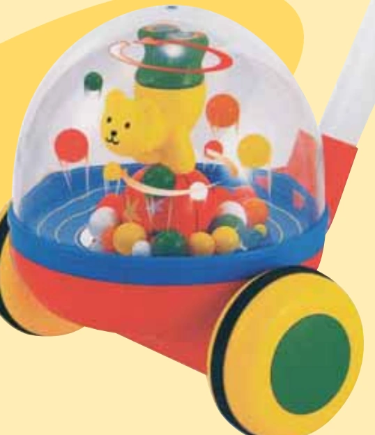 Push-Along Dancing Teddy | The Toy Chest Of Baby Einstein Wiki | Fandom