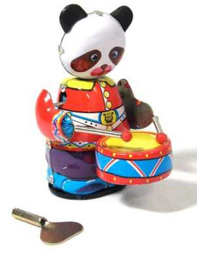 Tin Wind-Up Drumming Panda | The Toy Chest Of Baby Einstein Wiki | Fandom