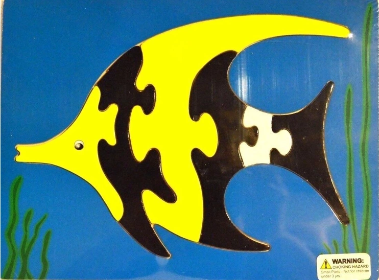 Wooden Angel Fish Puzzle | The Toy Chest Of Baby Einstein Wiki | Fandom