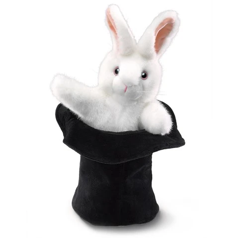 Rabbit In Hat Puppet | The Toy Chest Of Baby Einstein Wiki | Fandom