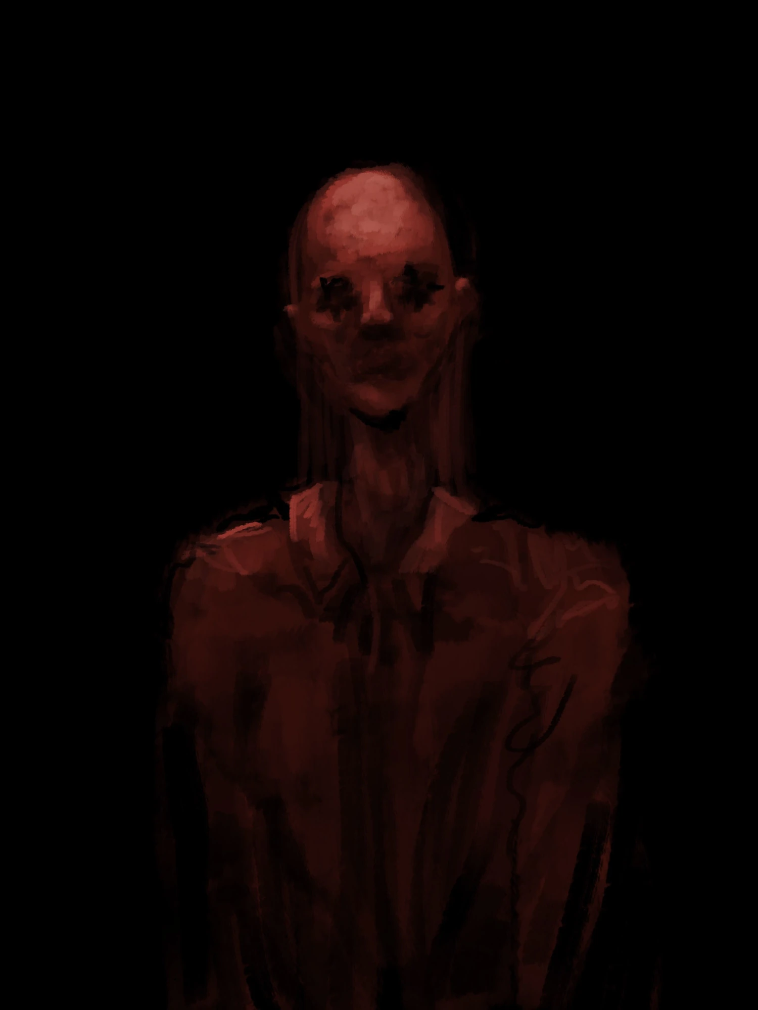 A Figure In Red | The Trevor Henderson Creatures Wiki | Fandom