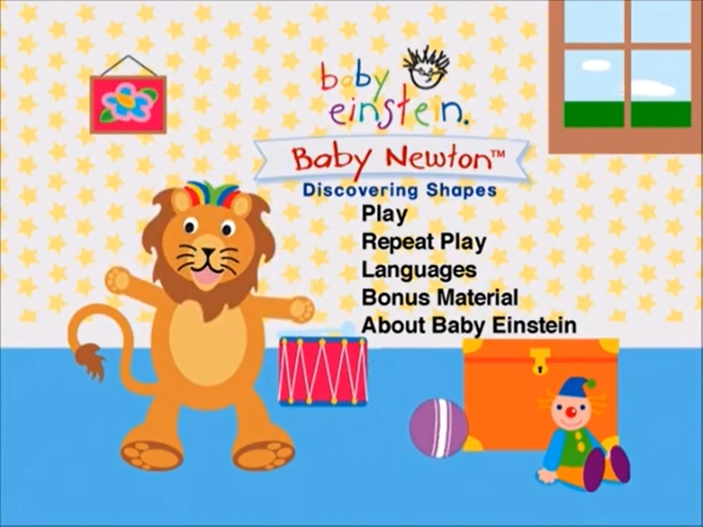 Baby Newton All About Shapes Dvd
