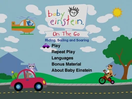 On The Go DVD Menu | The True Baby Einstein Wiki | Fandom