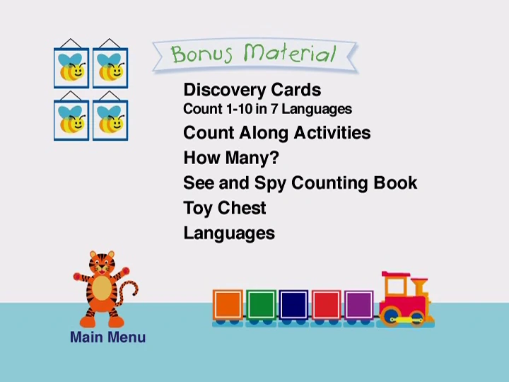 Numbers Nursery DVD Menu | The True Baby Einstein Wiki | Fandom
