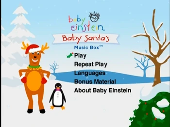 Baby Santa's Music Box DVD Menu | The True Baby Einstein Wiki | Fandom