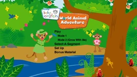 World Animal Adventure DVD Menu | The True Baby Einstein Wiki | Fandom